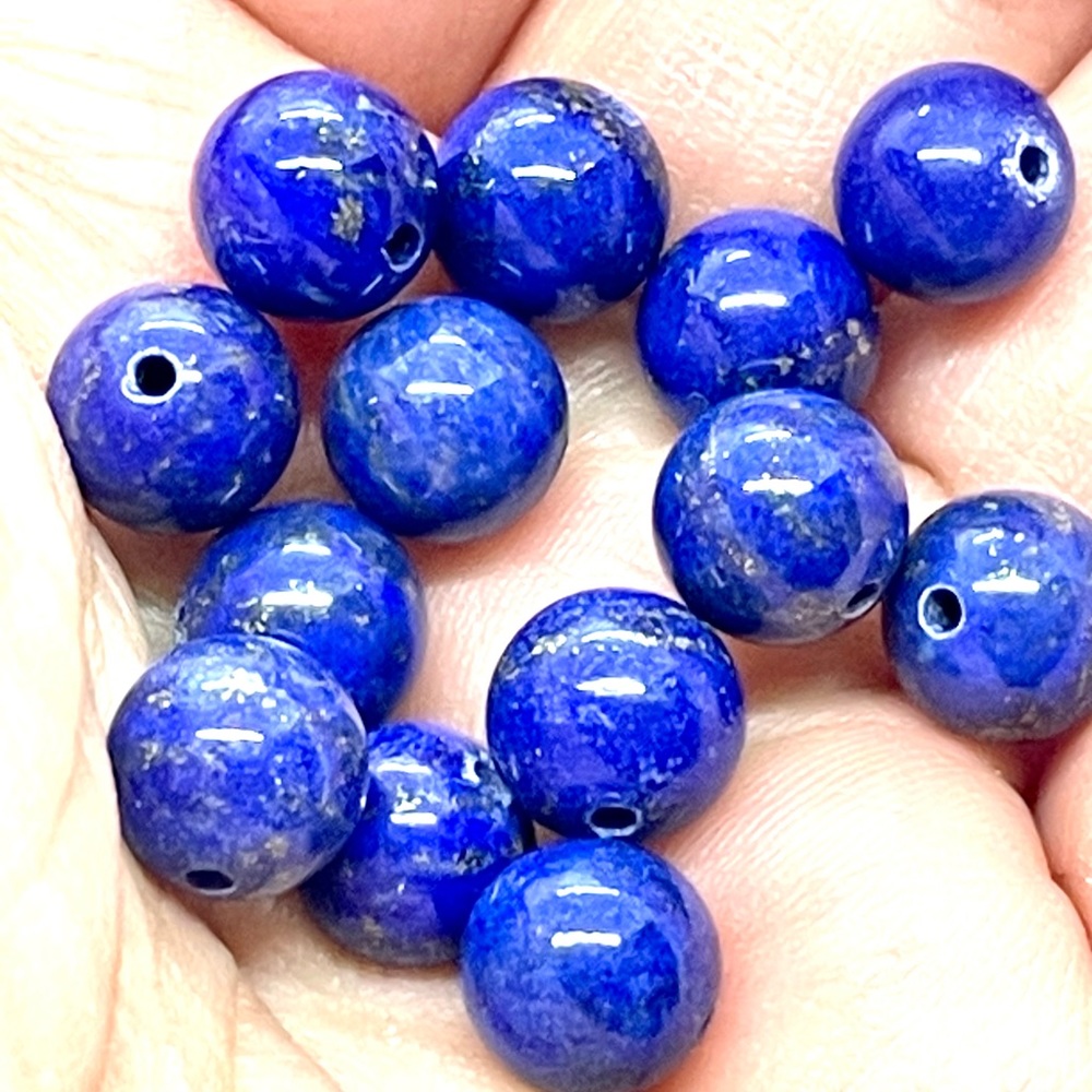 Strand Of 8mm Lapis Beads - Gem